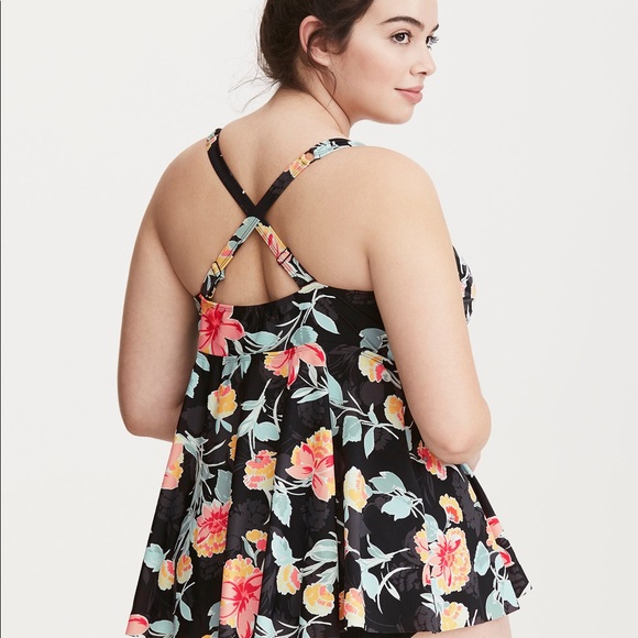 torrid | Swim | Floral Tankini Top | Poshmark